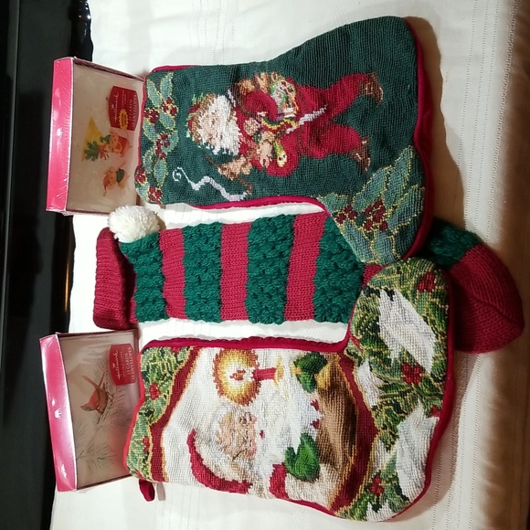 Hallmark | Holiday | Christmas Card And Stocking Bundle Tybb32 | Poshmark